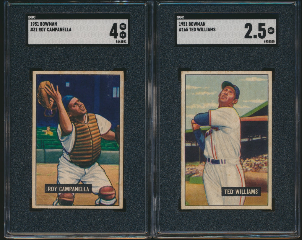 1951 Bowman Low to Mid-Grade Baseball Complete Set Group Break #6 (Lim ...