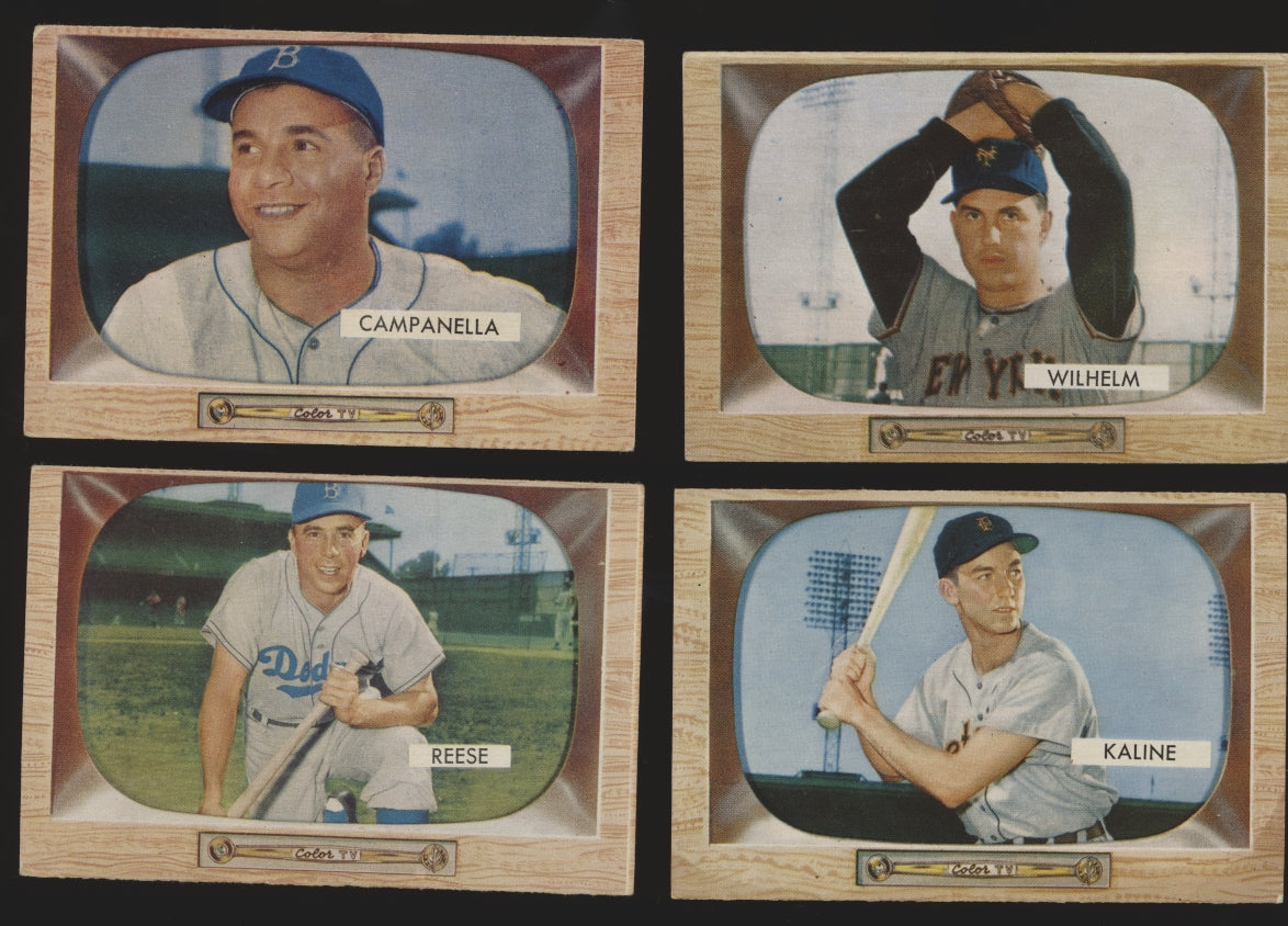 1955 Bowman Baseball Low to Mid-Grade Complete Set Group Break #6 (Lim ...