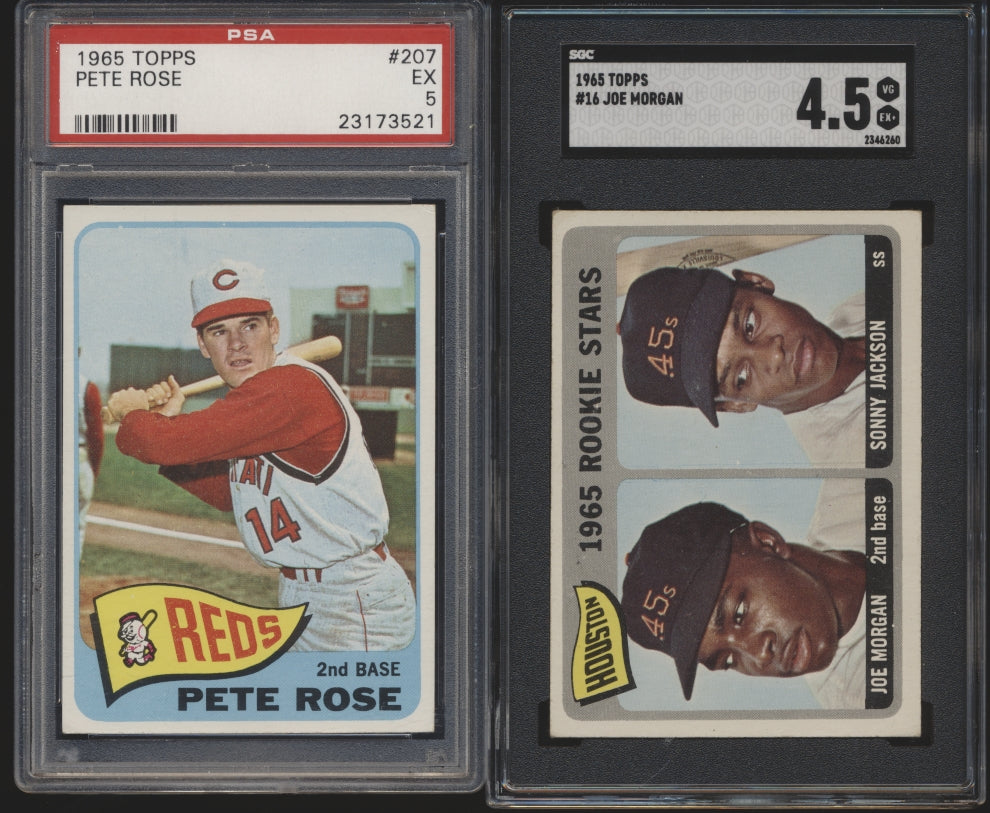1965 Topps Baseball Mid- to High-Grade Complete Set Group Break #14 (L ...
