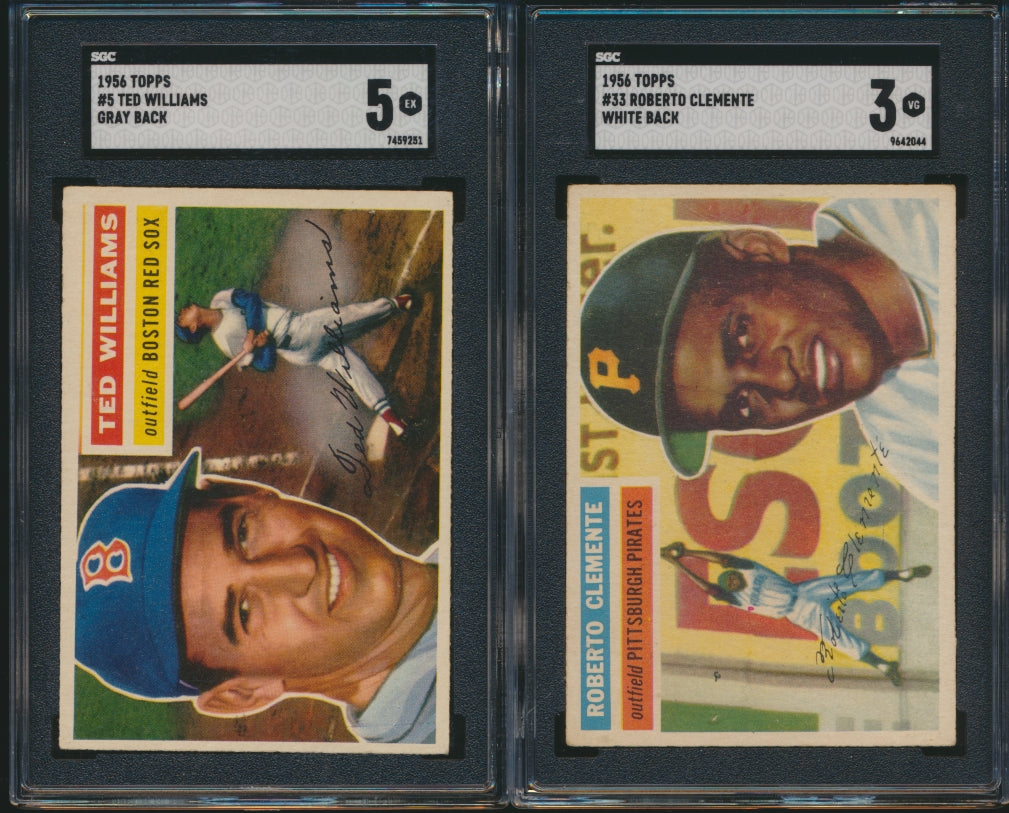 1956 Topps Baseball Low to Mid-Grade Complete Set Group Break #20 (Lim ...