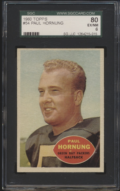 1960 Topps Football Mid-Grade Complete Set Group Break #1 (LIMIT 10 ...