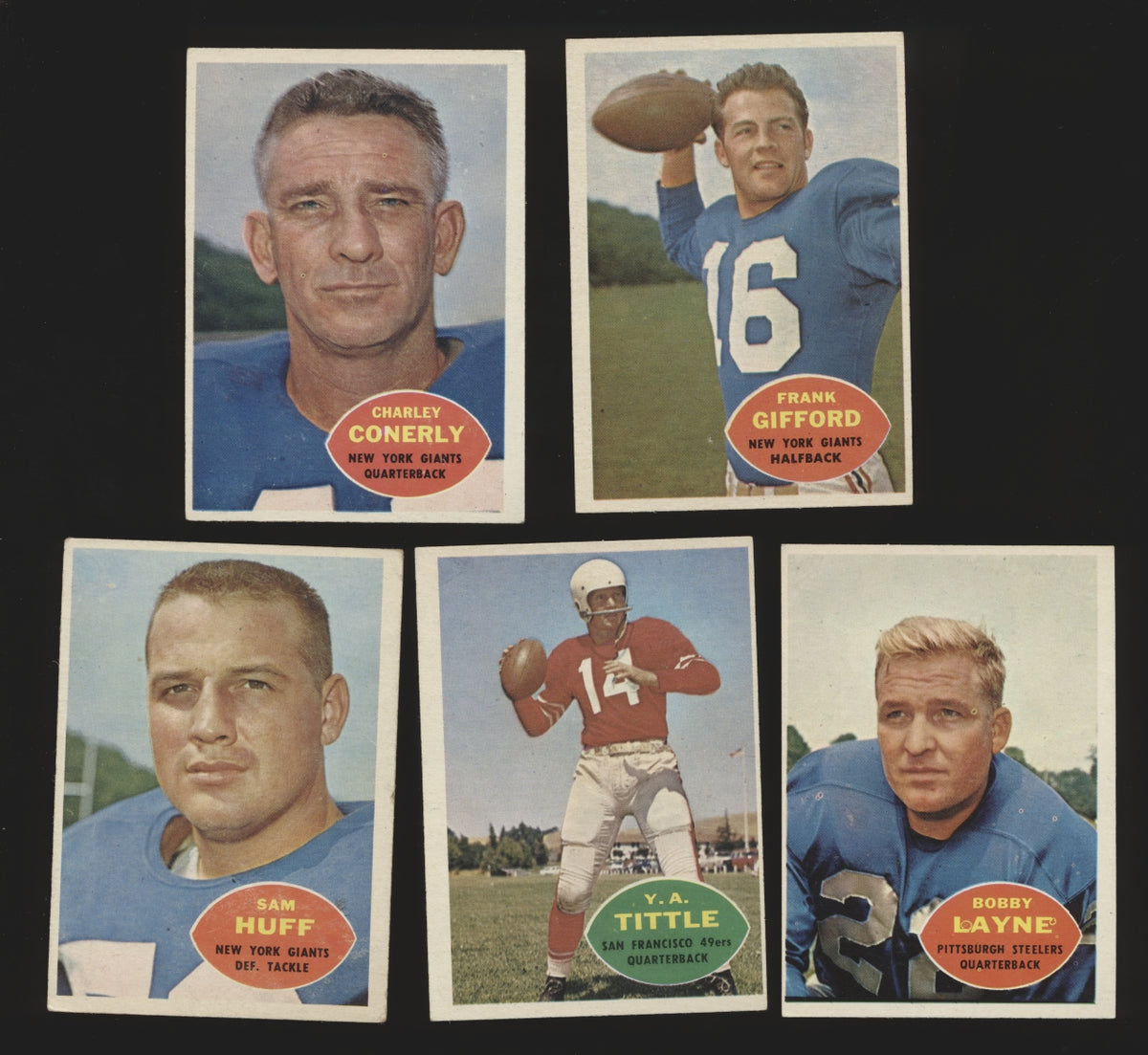 1960 Topps Football Low to Mid-Grade Complete Set Group Break #1 (LIMI ...