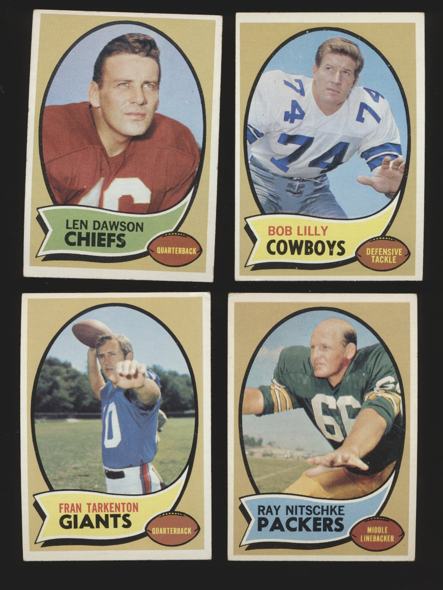 1970 Topps Football Complete Set Group Break + BONUS 4 Vintage Mega Mi ...