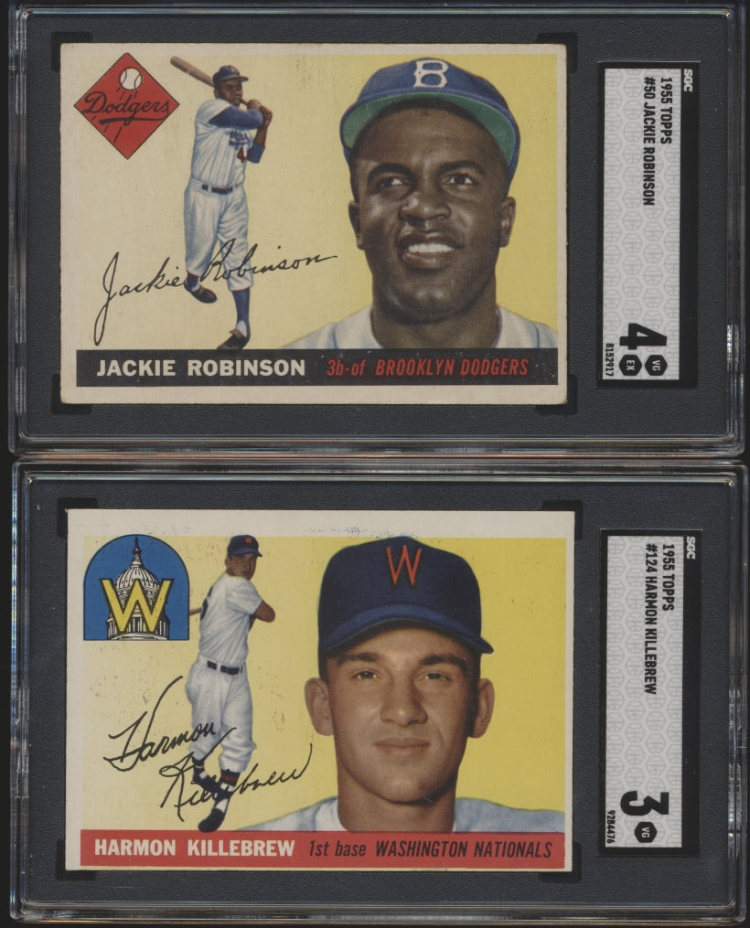 1955 Topps Baseball Low to Mid-Grade Complete Set Group Break #14 (Lim ...