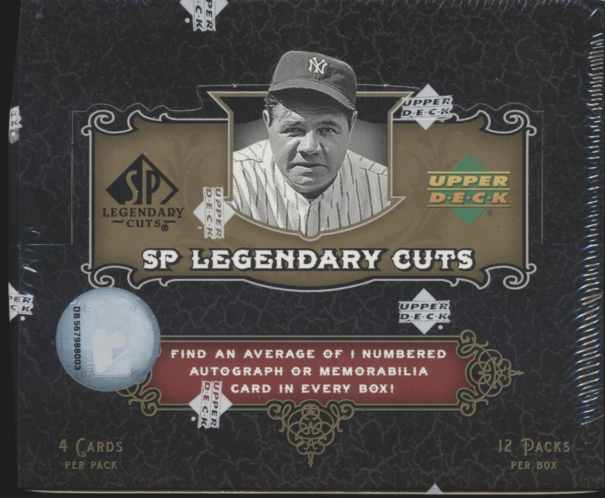 2007 SP Legendary Cuts Hobby Box Break (12 Spots) #1 + 2 Pre-WWII Mixe ...