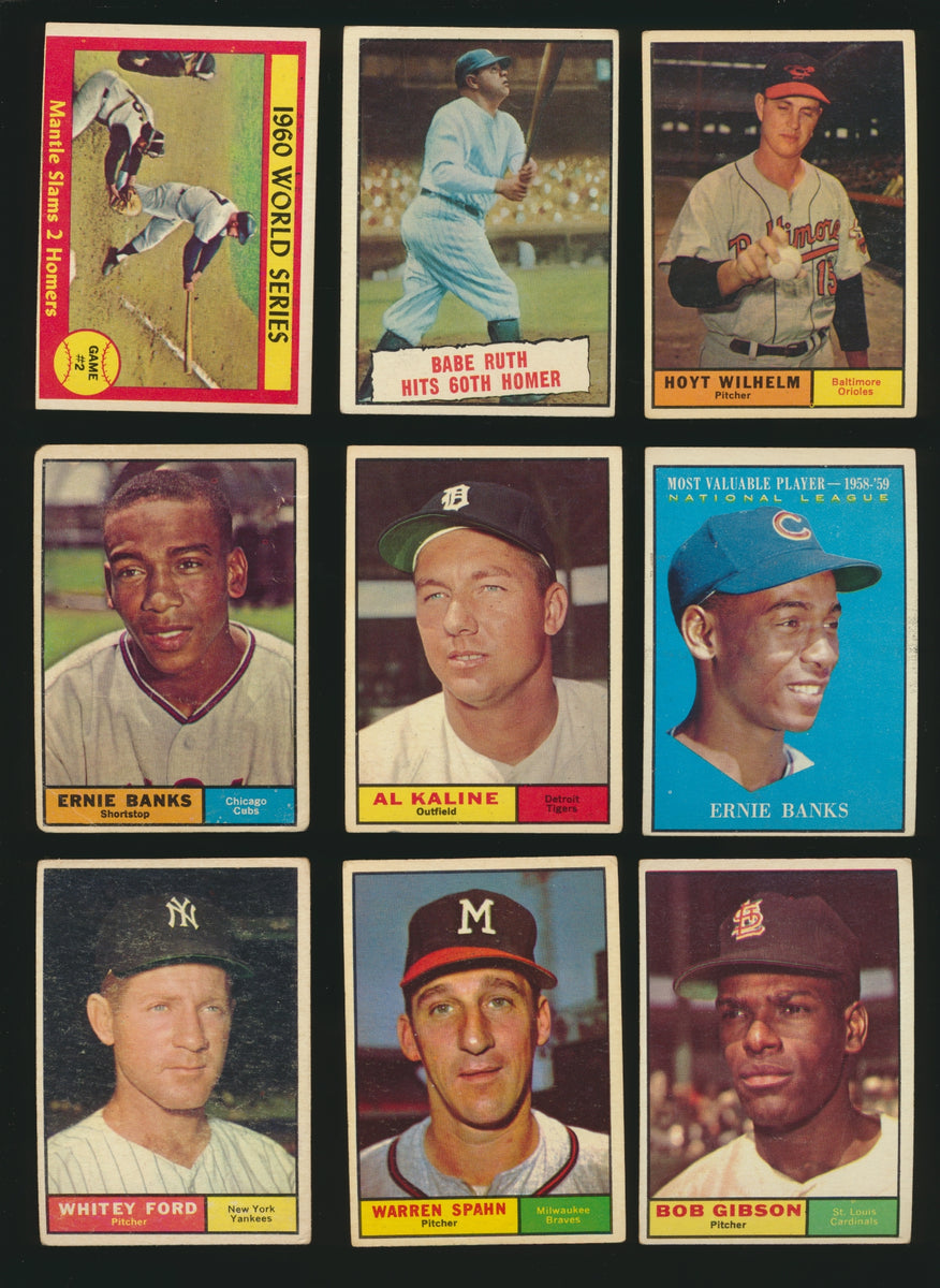 1961 Topps Baseball Low-Grade Complete Set Group Break #13 (limit remo ...
