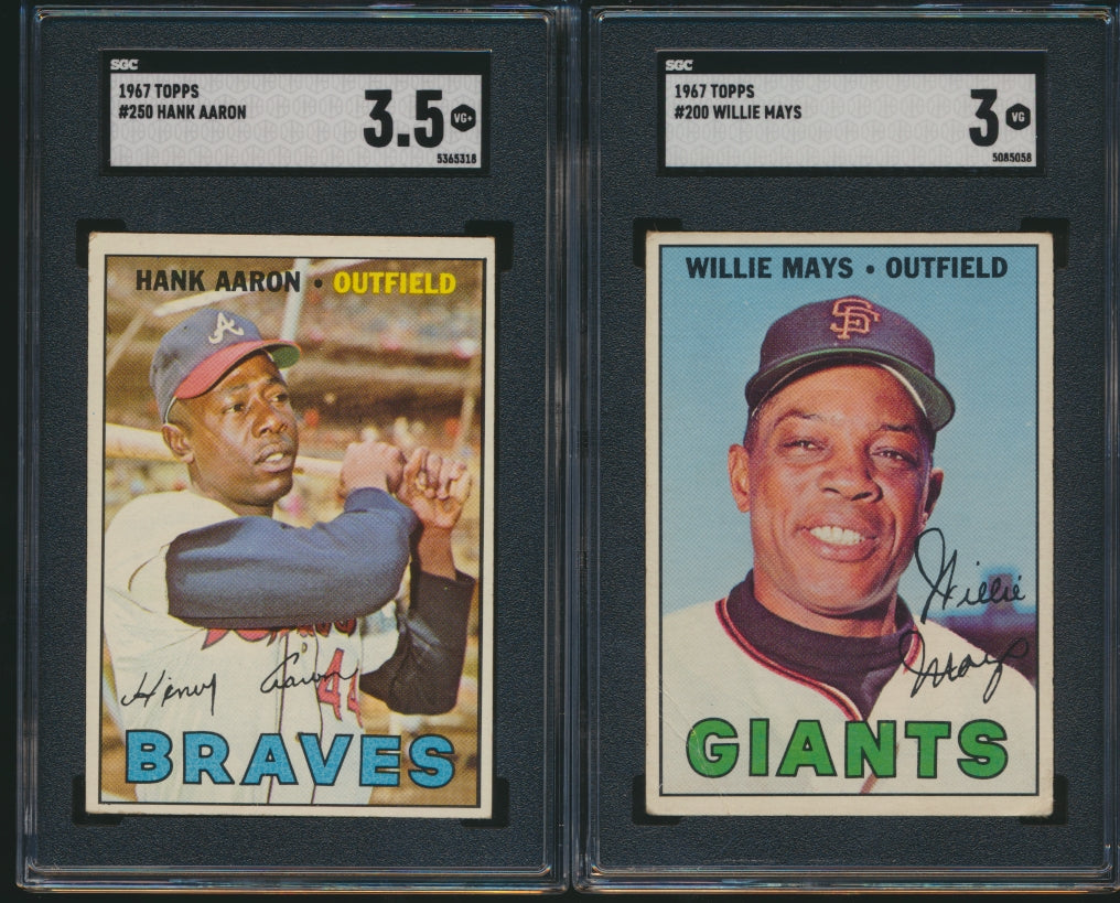 1967 Topps Baseball Low to Mid-Grade Complete Set Group Break #12 (Lim ...