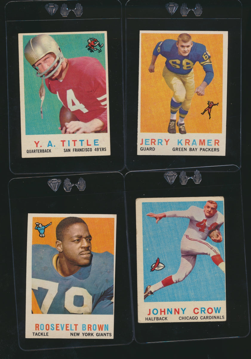 1960 Topps Football Low to Mid-Grade Complete Set Group Break #4 (LIMI ...