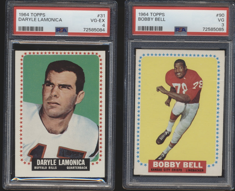 1964 Topps Football Low to Mid-Grade Complete Set Group Break #1 (LIMI ...