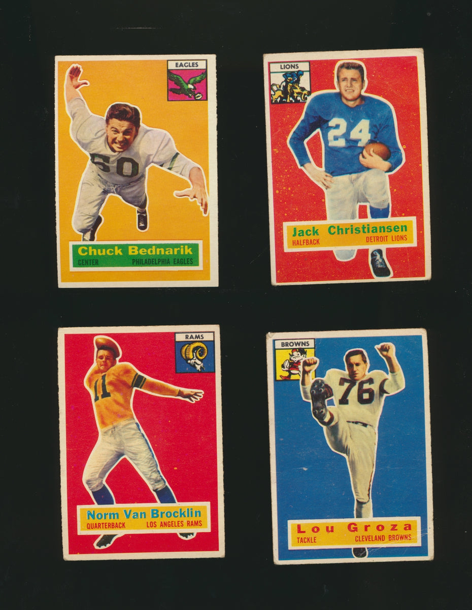 1956 Topps Football Complete Set Group Break #2 (LIMIT removed ...
