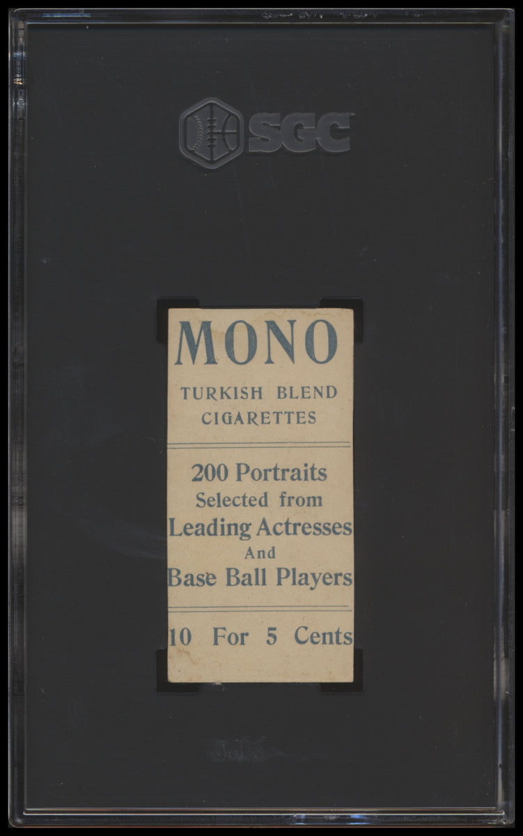 1911 Mono Cigarettes T217 Del Delmas SGC Authentic – BurlsSports