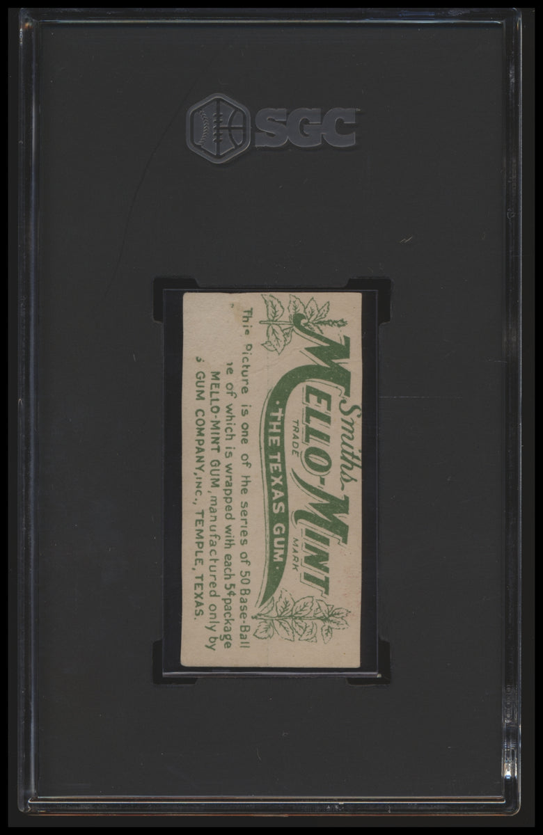 1910 E105 Mello-Mint Jack Barry SGC Authentic – BurlsSports