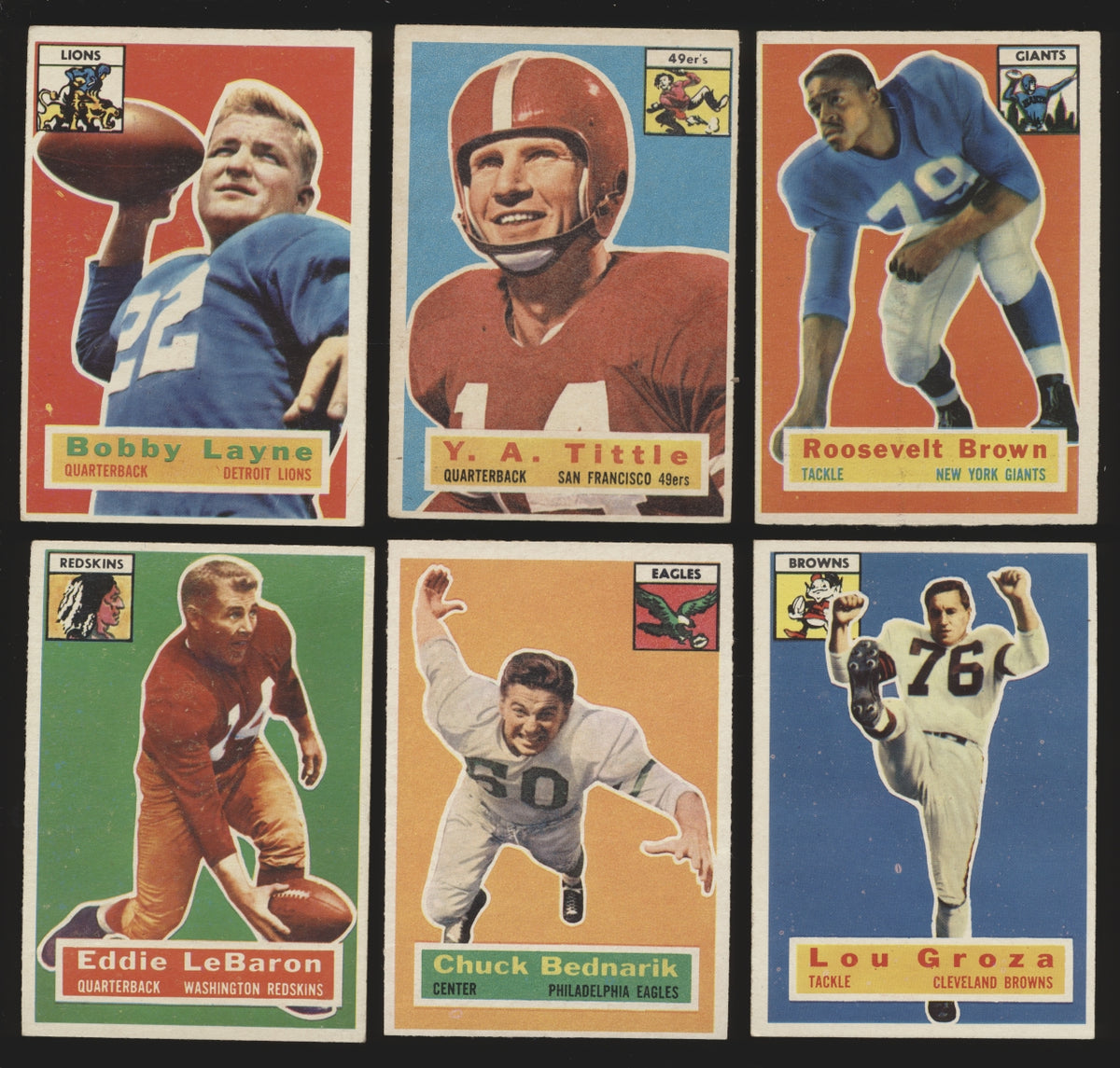 1956 Topps Football Complete Set Group Break #1 (LIMIT REMOVED ...