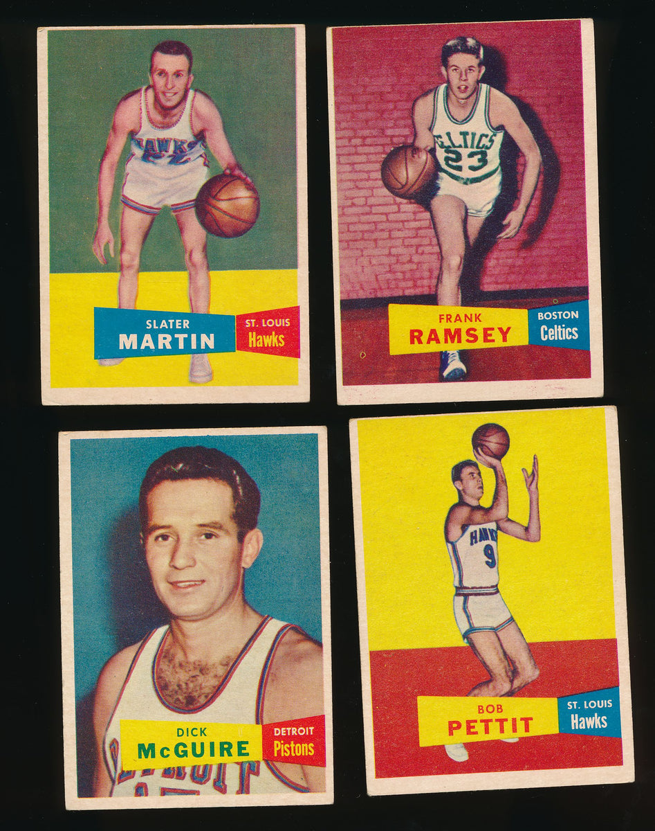 1957 Topps Basketball Complete Set Break – BurlsSports