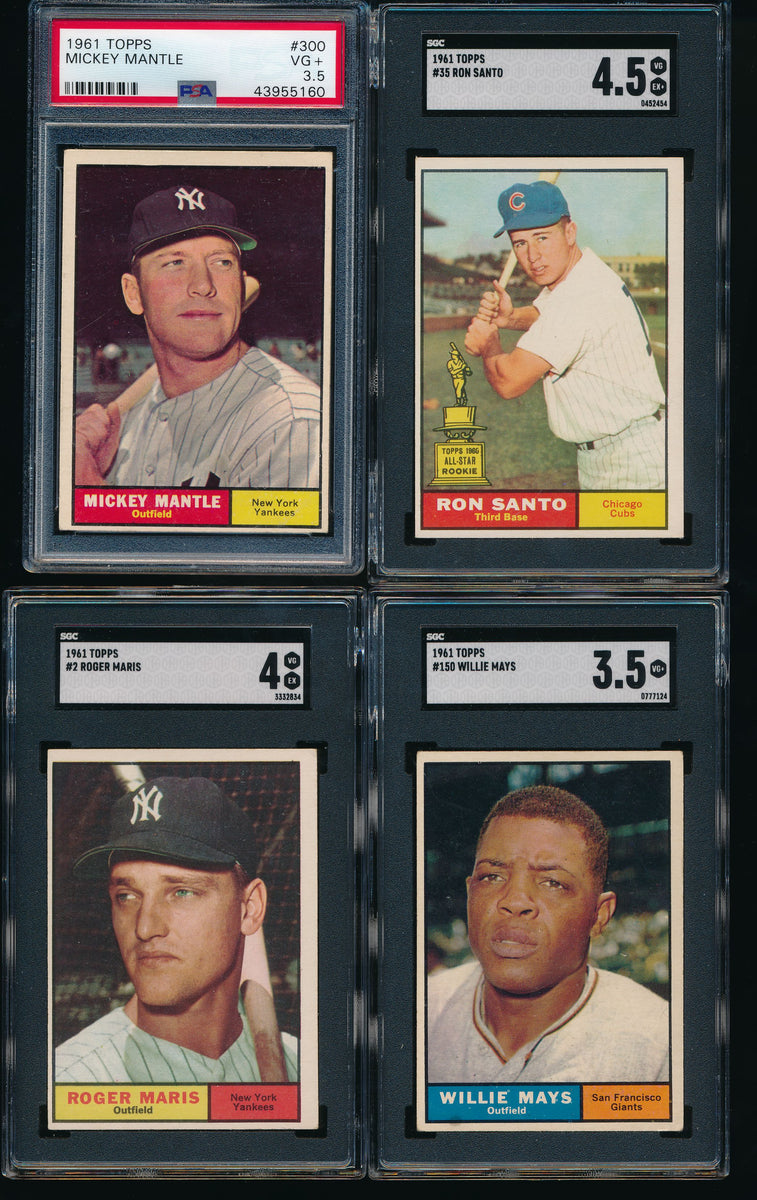 1961 Topps Baseball Complete Set Group Break – BurlsSports