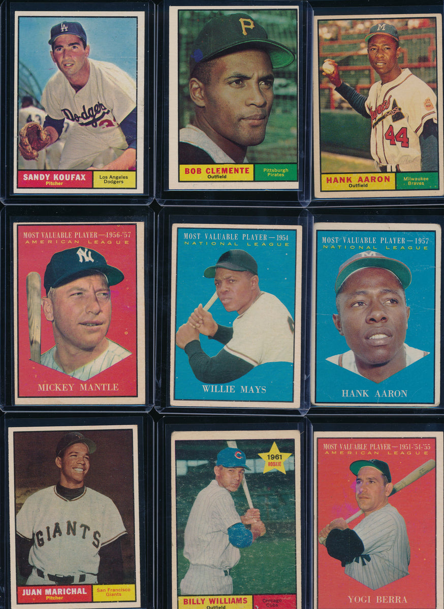1961 Topps Baseball Complete Set Group Break – BurlsSports