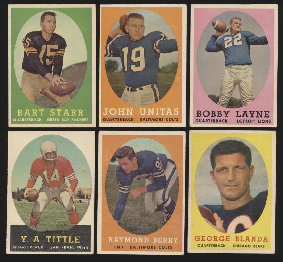 1958 Topps Football Complete Set Group Break #3 (LIMIT 10) – BurlsSports